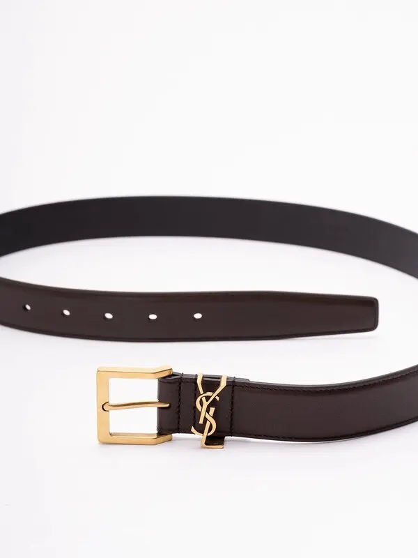 Saint Laurent Leather Belt