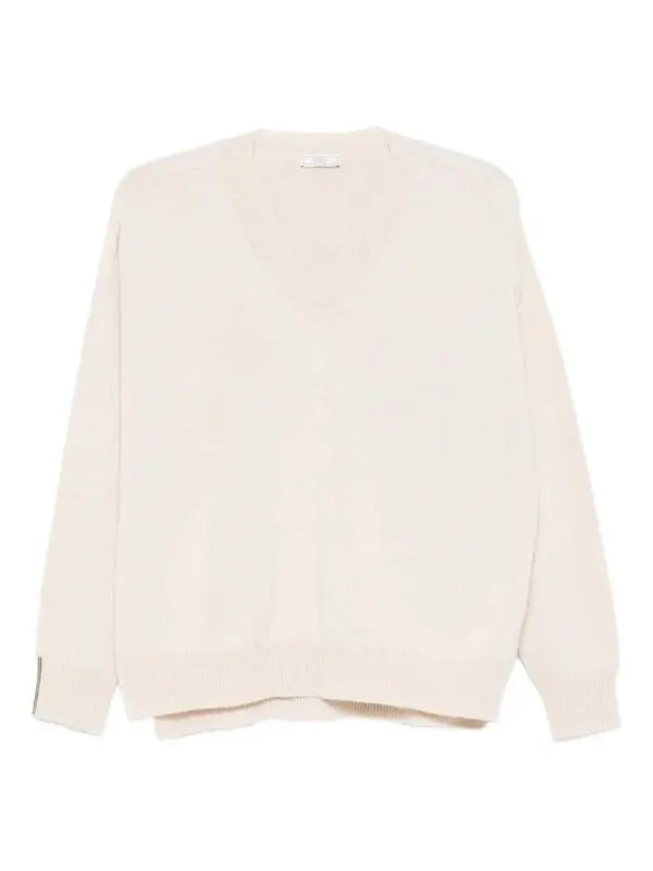 Peserico Cashmere V-neck Sweater