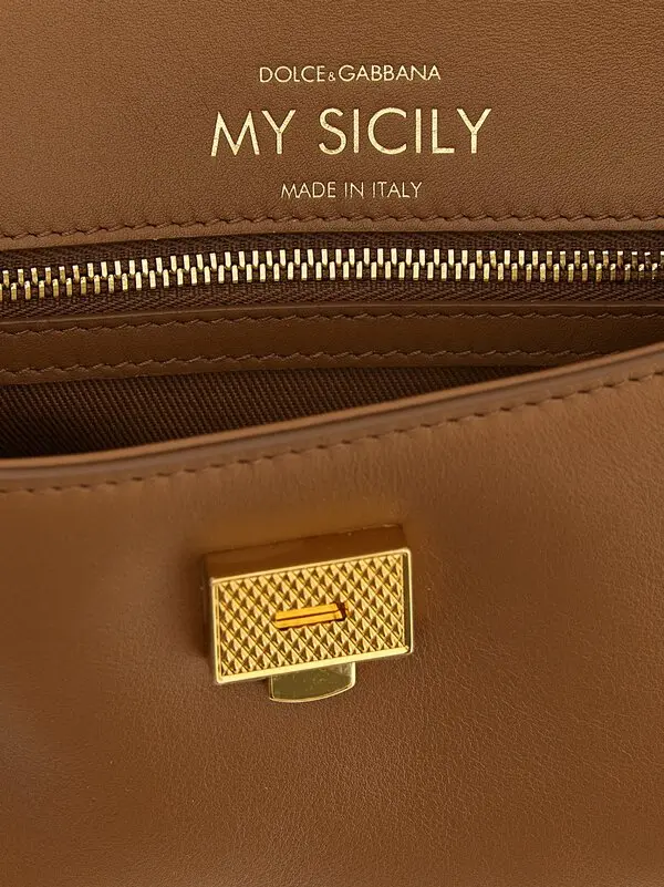 Dolce & Gabbana My Sicily' Mini Handbag - Brown
