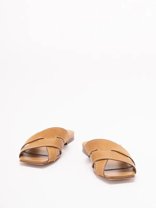 TOD'S Leather Sandals - Multicolor