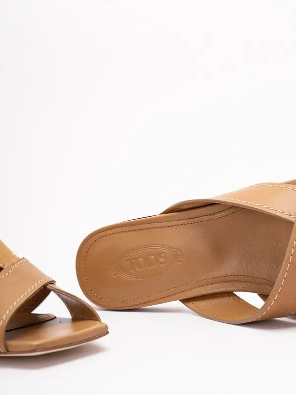 TOD'S Leather Sandals - Multicolor