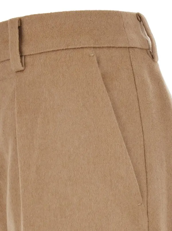 Max Mara Wool Blend Pants - Multicolor