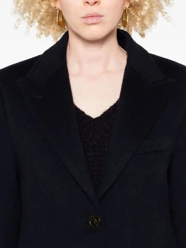 BLAZÉ MILANO Joyme Heck" Wool And Cashmere Blend Coat