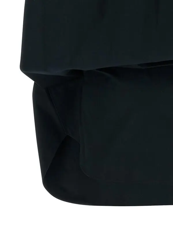 Jacquemus La Robe Berlingot Mini Dress With Cape Detail - Blue
