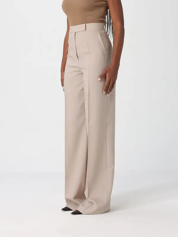 Max Mara Tailored Wide-leg Trousers - Green