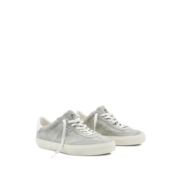 GOLDEN GOOSE Grey Suede Lace-up Low-top Sneakers - Gray