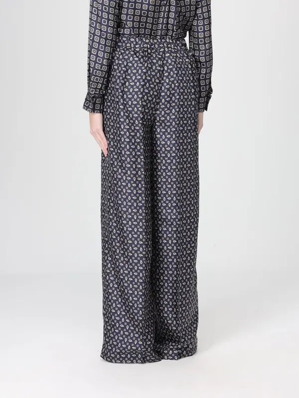 Max Mara Paisley Wide-leg Trousers