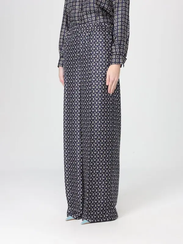 Max Mara Paisley Wide-leg Trousers