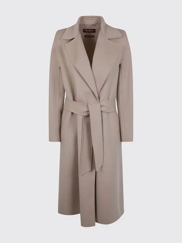 Max Mara Belted Wool Blend Coat