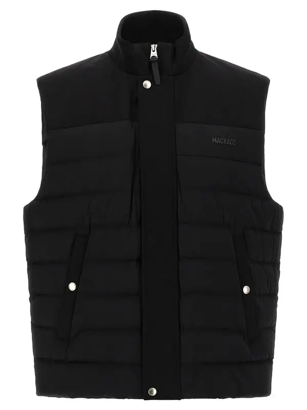 Mackage Brody Quilted Vest - Black