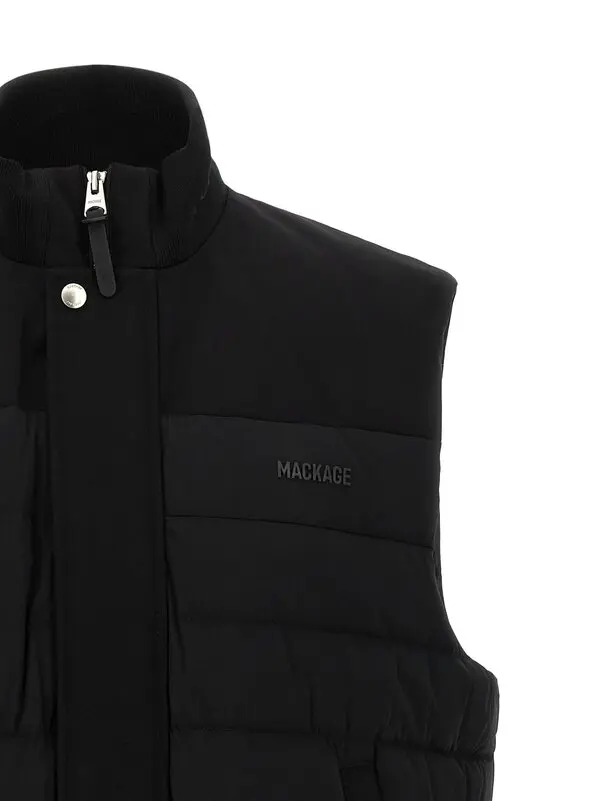 Mackage Brody Quilted Vest - Black