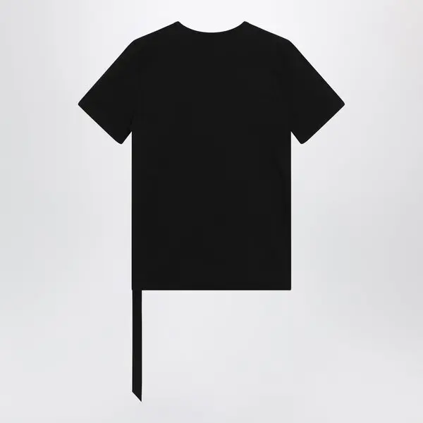 Rick Owens Level T Cotton Jersey T-shirt - Black