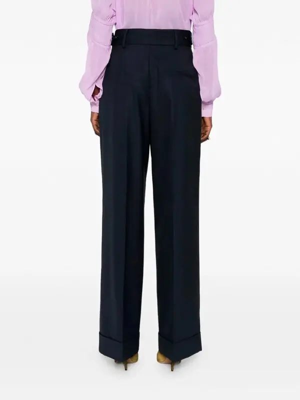 Alberta Ferretti Wide Leg Trousers - Multicolor