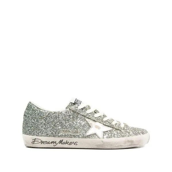 GOLDEN GOOSE Glittered Low Top Sneakers