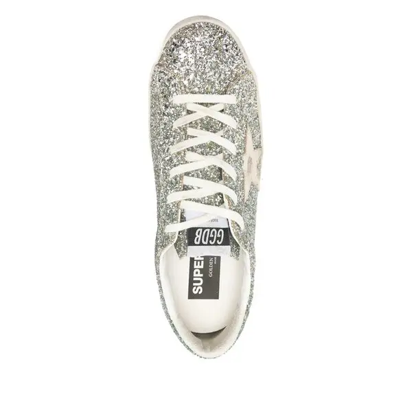 GOLDEN GOOSE Glittered Low Top Sneakers