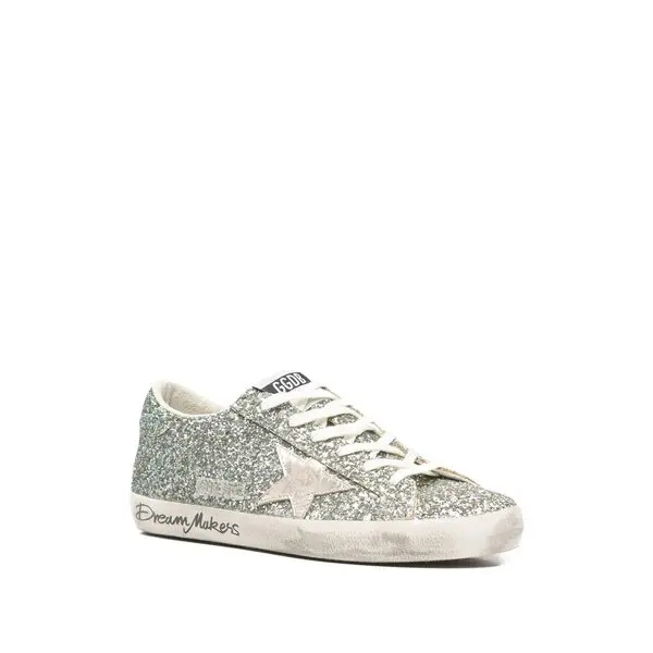 GOLDEN GOOSE Glittered Low Top Sneakers