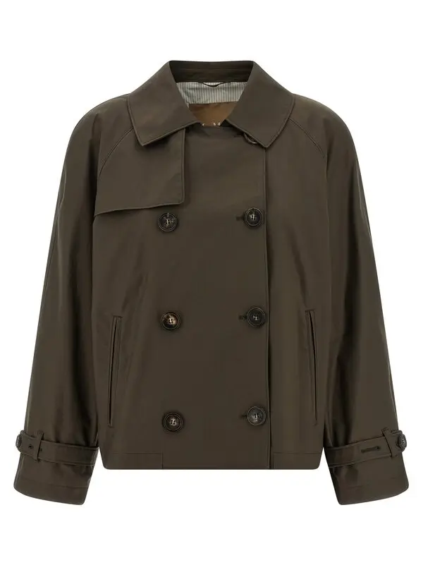 Max Mara Mtc Tesoro Short Trench Coat