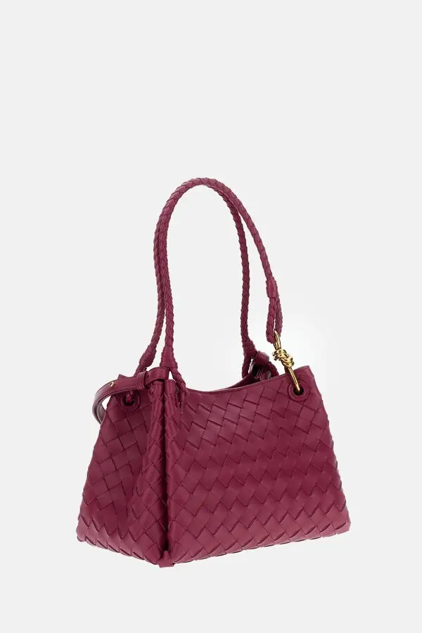 Bottega Veneta Leather Shoulder Bag - Multicolor
