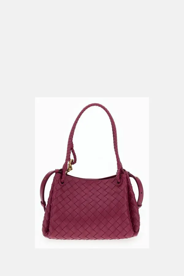 Bottega Veneta Leather Shoulder Bag - Multicolor