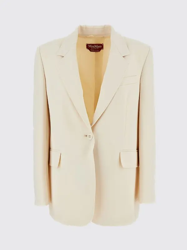 Max Mara Tailored Blazer - Cream