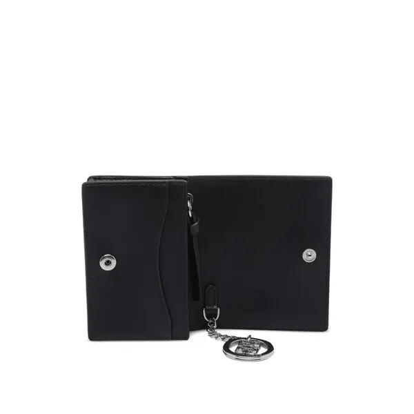 GANNI Puppy Print Calf Leather Clutch Bag