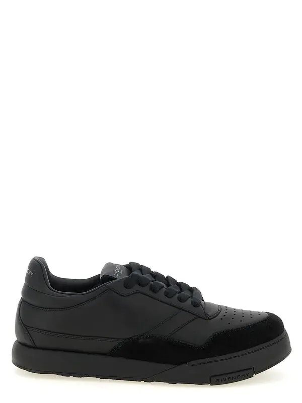 Givenchy Yard Sneakers In Smooth Calf Leather And Suede