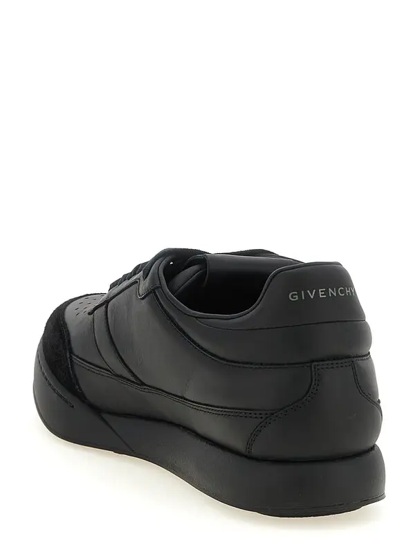 Givenchy Yard Sneakers In Smooth Calf Leather And Suede