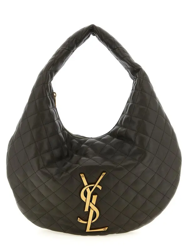 Saint Laurent Icare Hobo Shoulder Bag - Brown