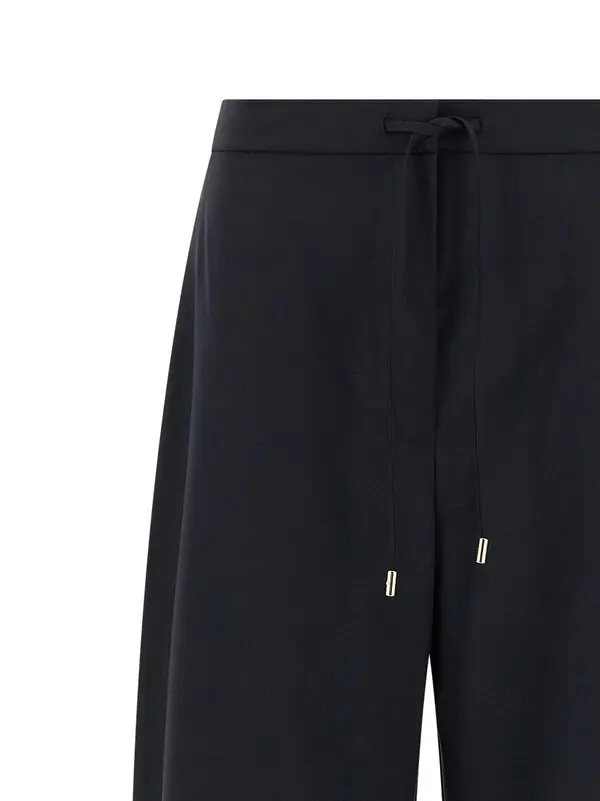 Max Mara Mstcorone Wool Trousers - Blue
