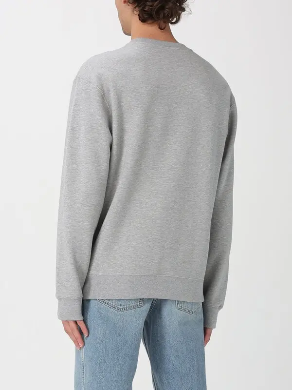 Gucci Sweatshirt With Embossed Logo - Gray