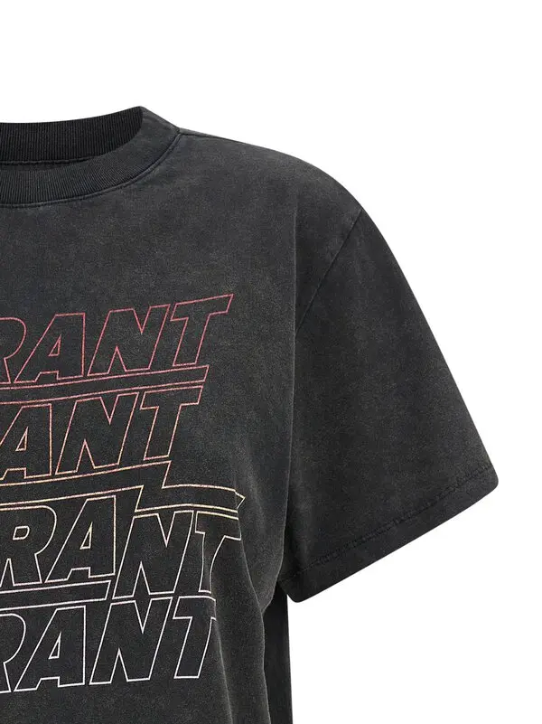 Isabel Marant Étoile Zoeline' Printed Cotton T-shirt