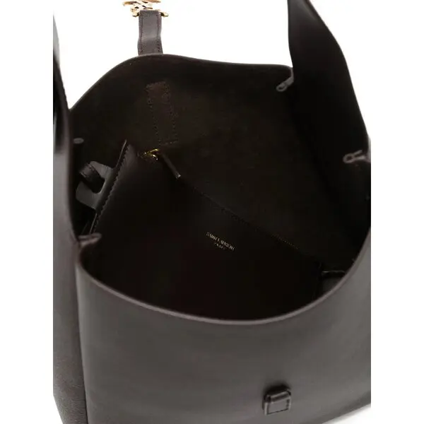 Saint Laurent Calf Leather Shoulder Bag