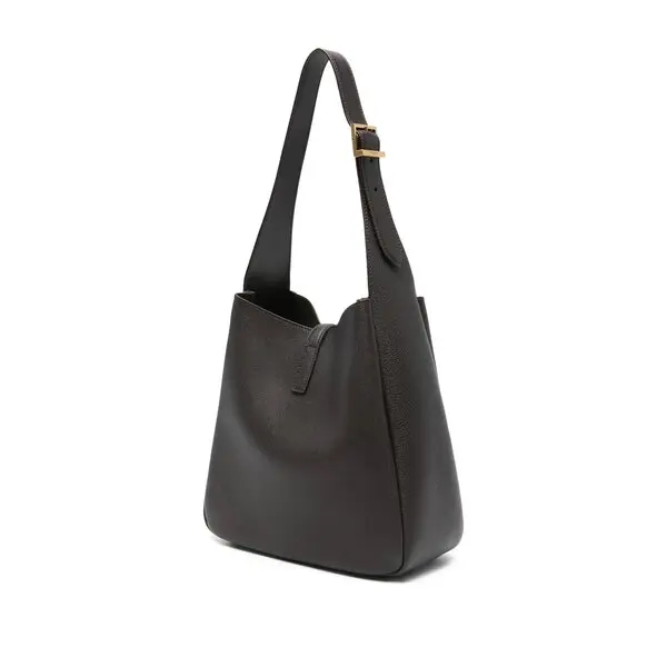Saint Laurent Calf Leather Shoulder Bag