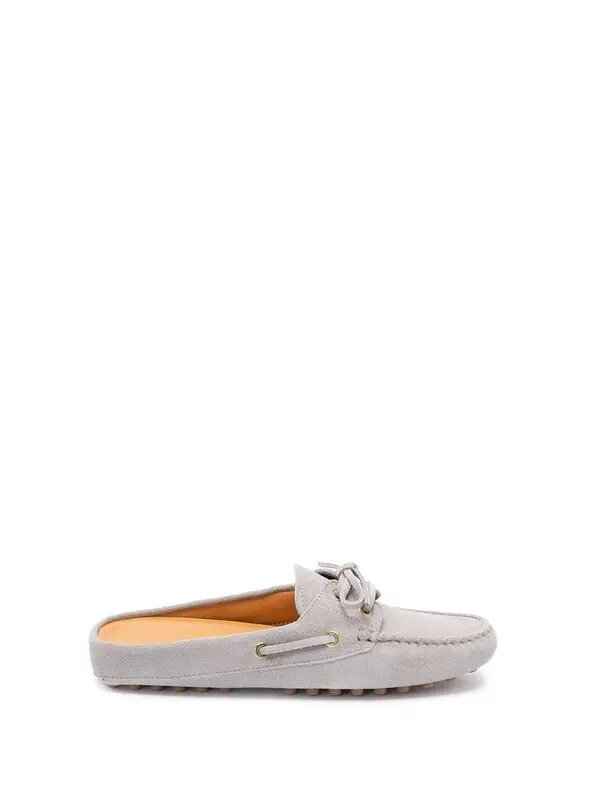 TOD'S Suede Glove Gommino Loafers - Multicolor