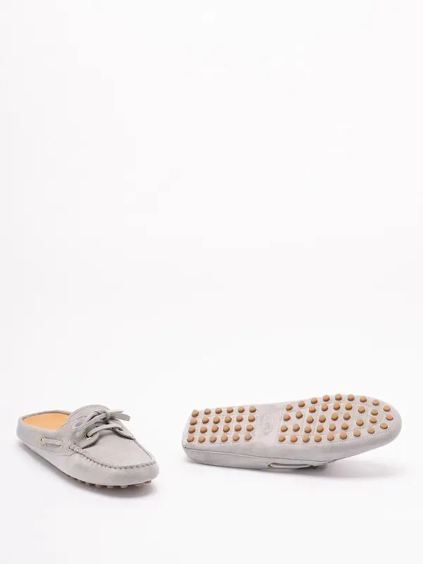 TOD'S Suede Glove Gommino Loafers - Multicolor