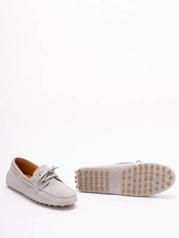 TOD'S Suede Boat Gommino Loafers - Multicolor
