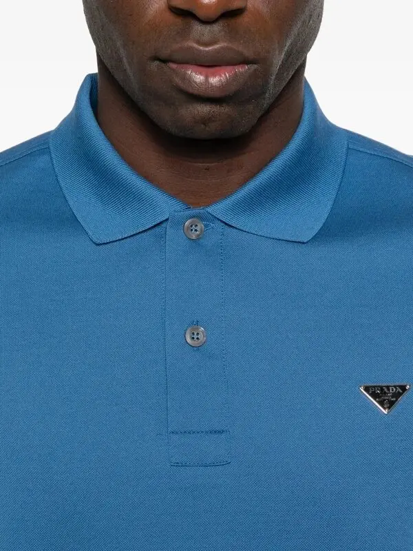 Prada Piquet Polo Shirt