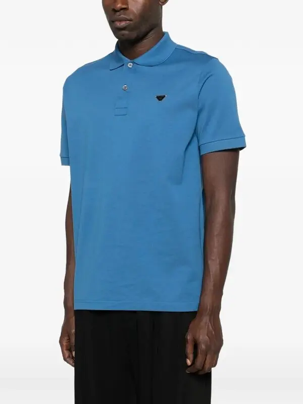 Prada Piquet Polo Shirt