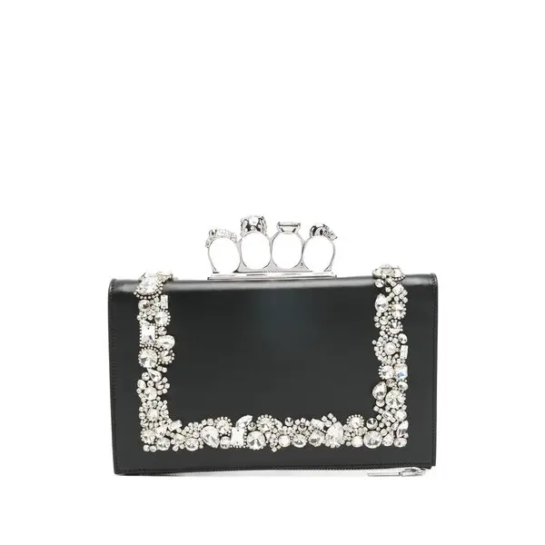 Alexander McQueen Embellished Clutch Bag