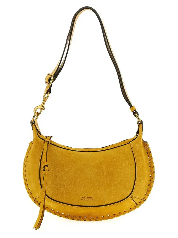 Isabel Marant Étoile Oskan Moon Suede Shoulder Bag - Yellow