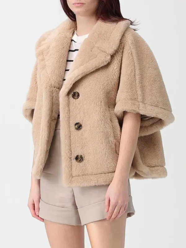 Max Mara Fur Coat - Cream