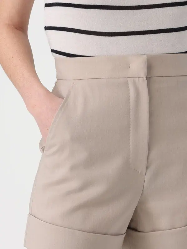 Max Mara Tailored Shorts - Cream