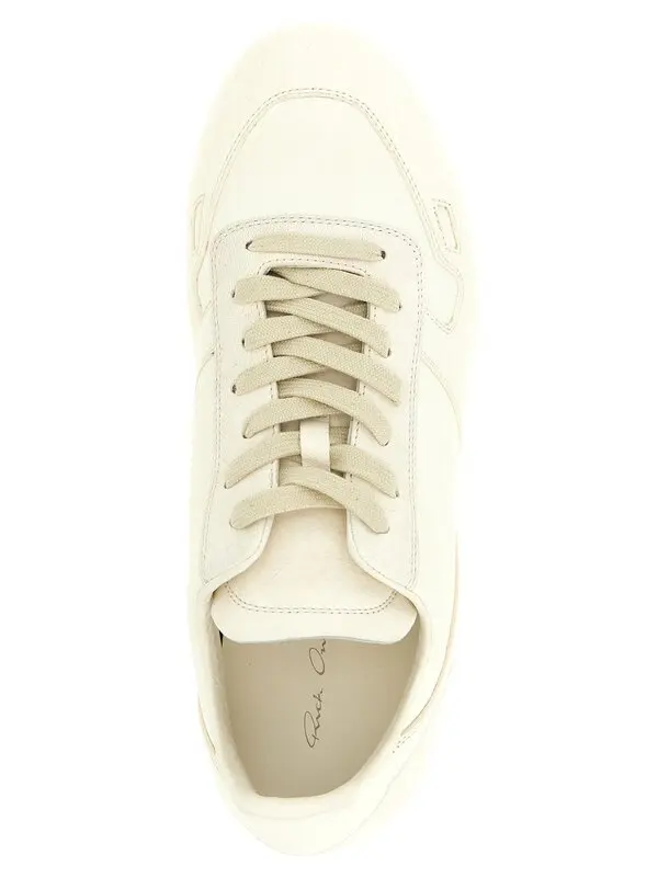 Rick Owens Minimal Sneak Sneakers - White
