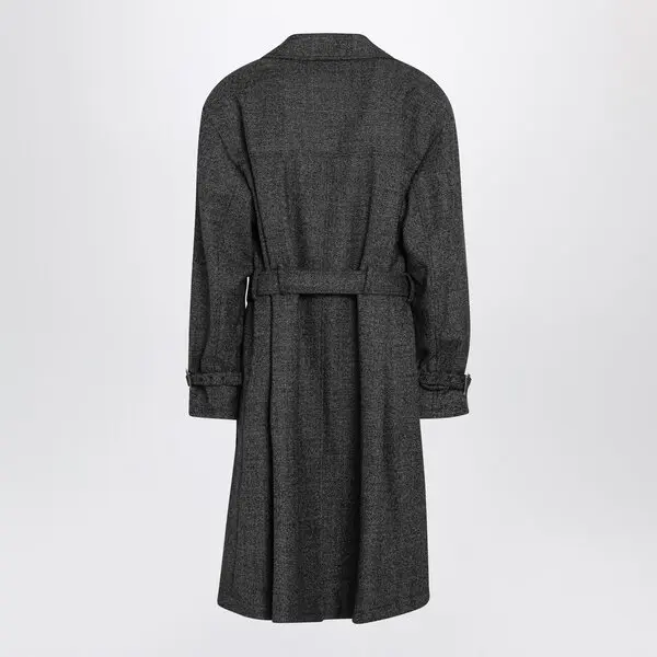Dolce & Gabbana Double-breasted Wool Blend Coat