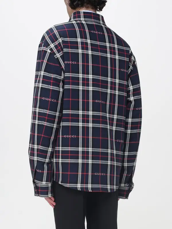 Gucci Checked Cotton Jacket