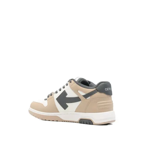 Off-White Low Top Trainers - Cream