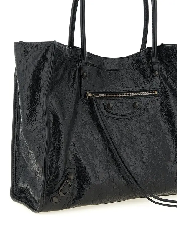 Balenciaga Le City Shopping Bag - Black