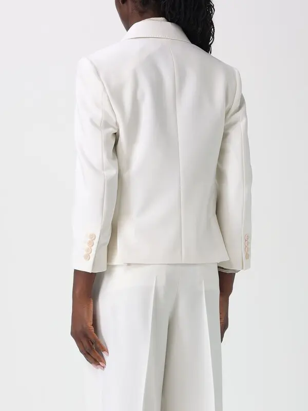 Max Mara Double-breasted Jacket - White