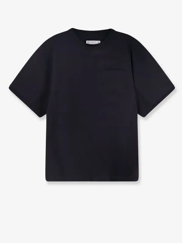 Sacai Cotton T-shirt - Black