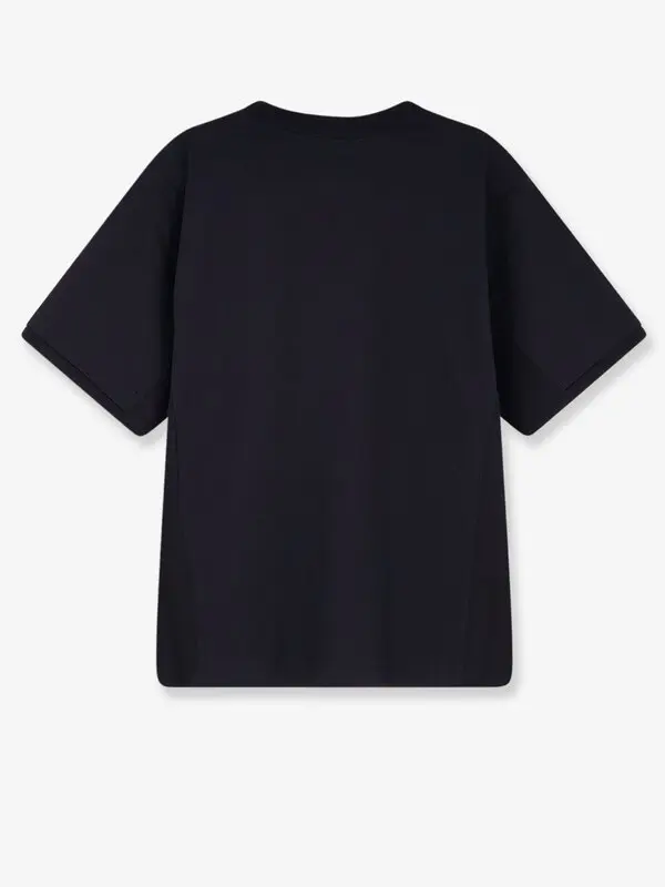Sacai Cotton T-shirt - Black